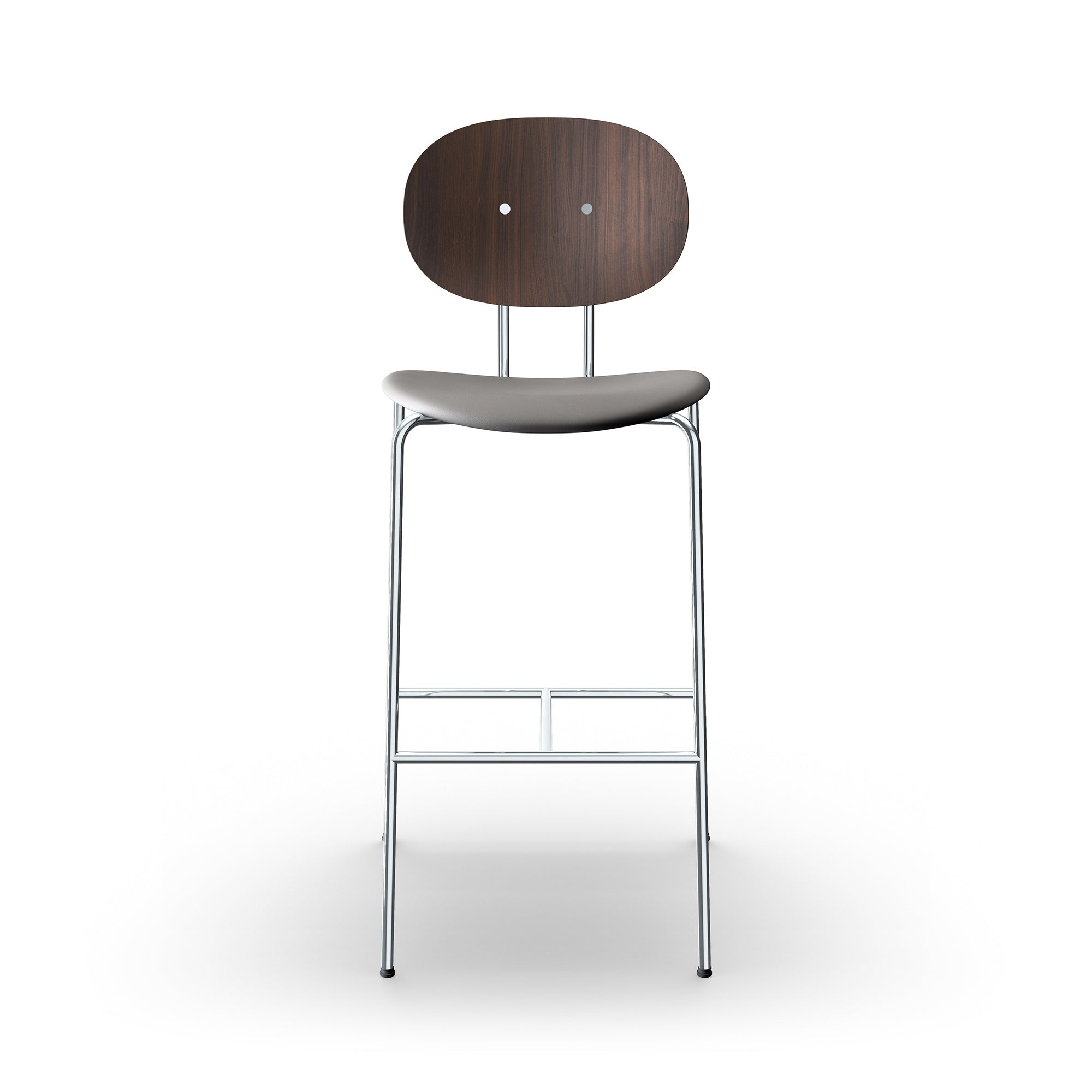 Sibast PIET HEIN Bar Chair, Upholstered Seat Without Armrest – NORMODE