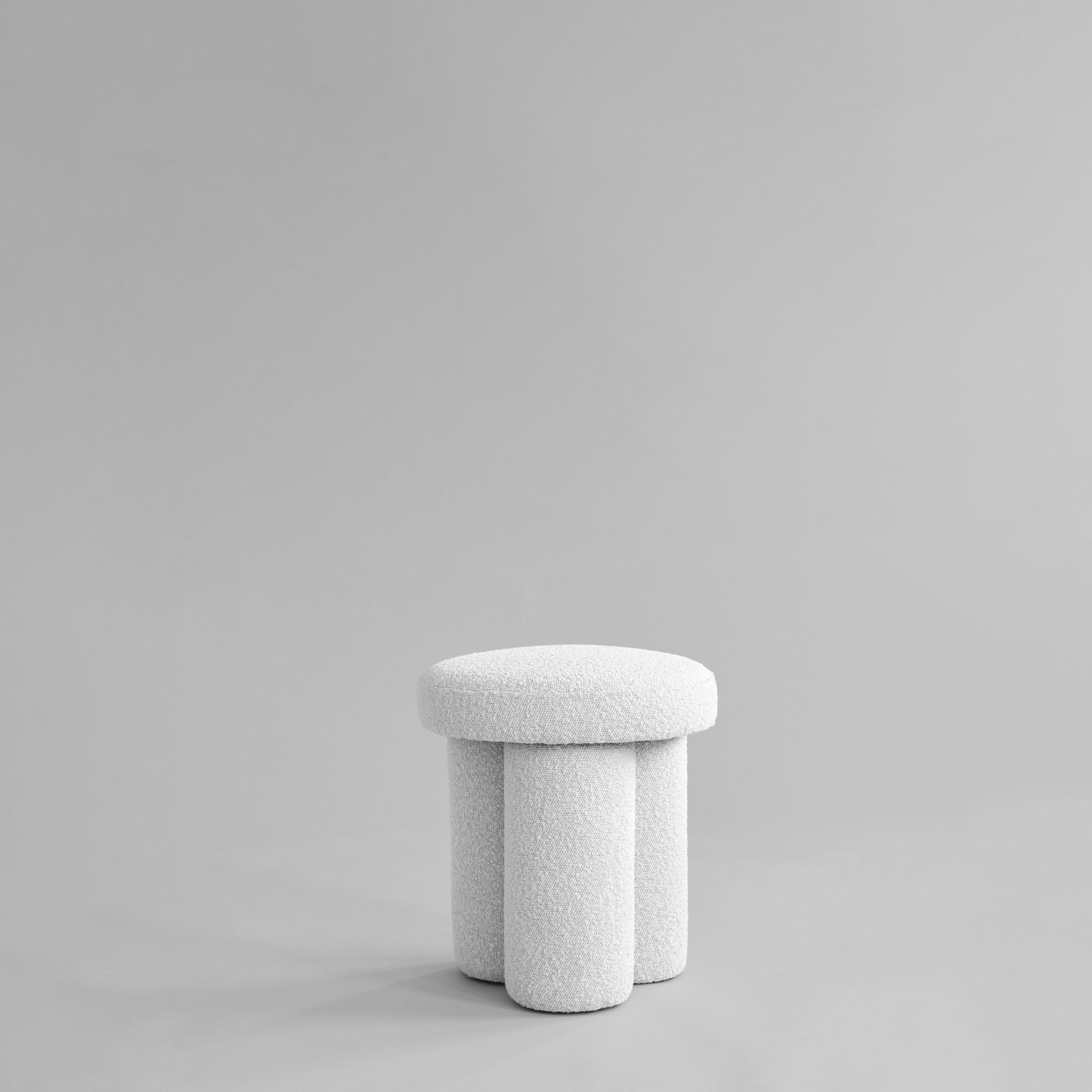 101 Copenhagen Big Foot Stool - Bouclé - Off White – NORMODE