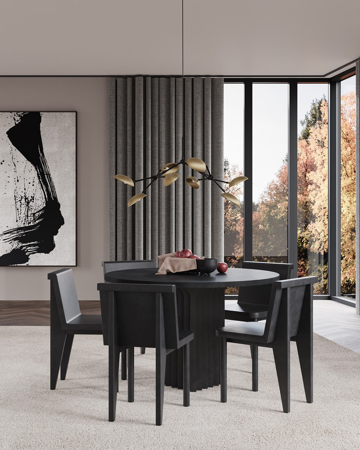 101 Copenhagen Arc Dining Table - Coffee – NORMODE